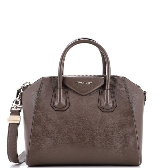 Givenchy | Bags | Givenchy Antigona Bag Leather Small Brown | Poshmark
